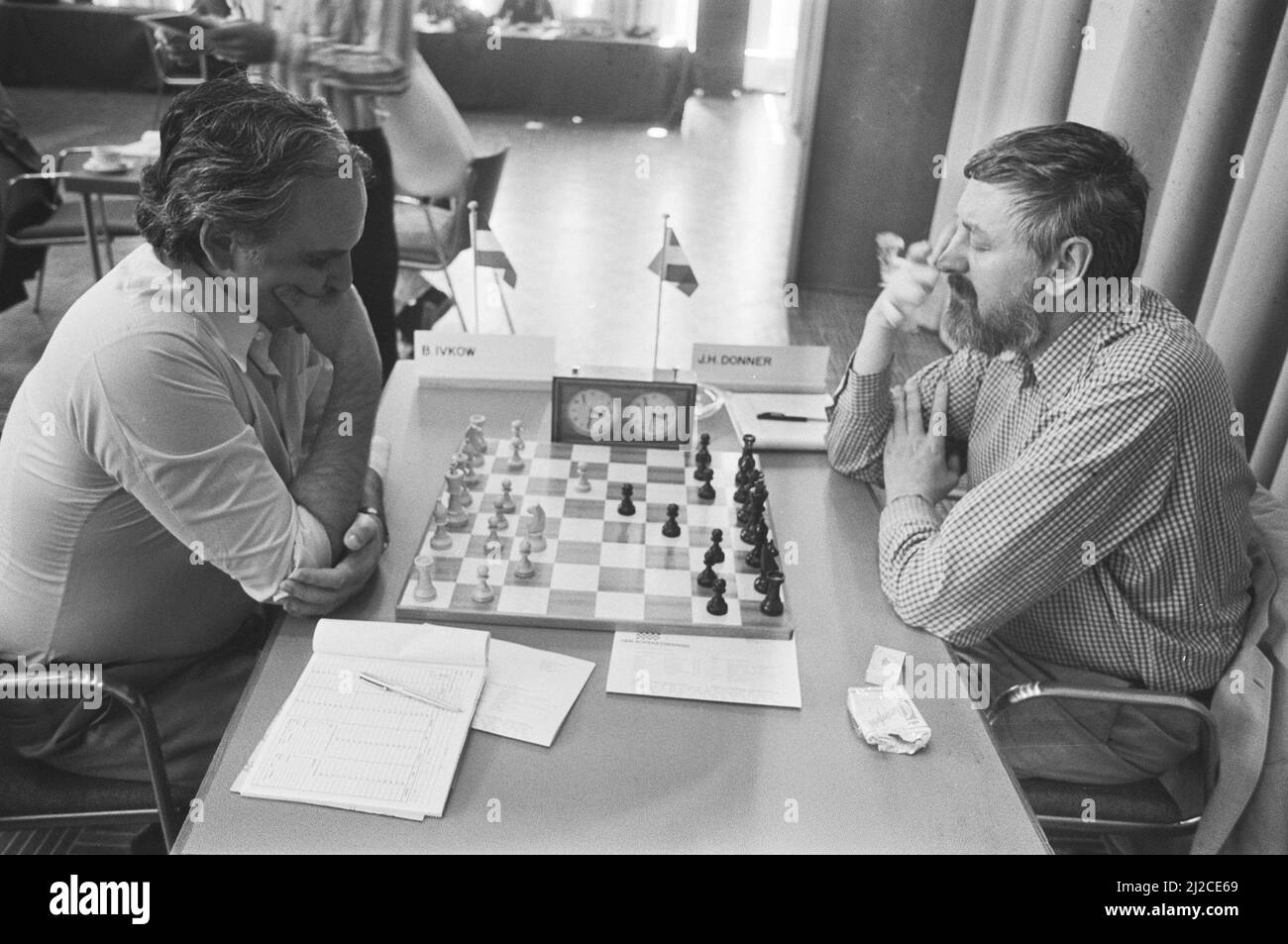 Ibm chess tournament amsterdam hi-res stock photography and images - Alamy