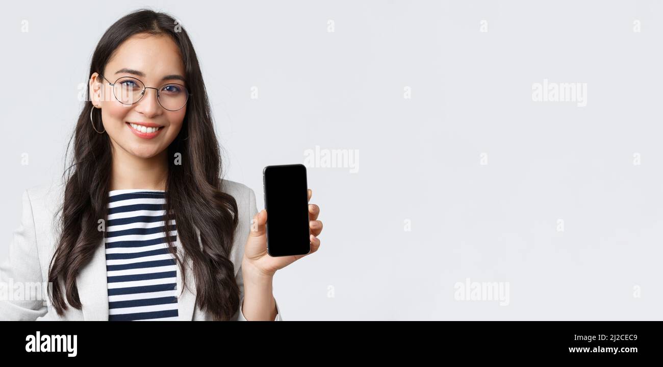 Business, finance and employment, female successful entrepreneurs concept. Close-up of stylish ...