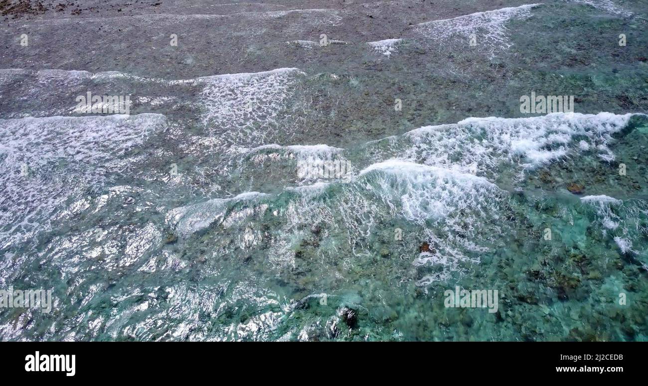 A background of transparent sea wave Stock Photo - Alamy