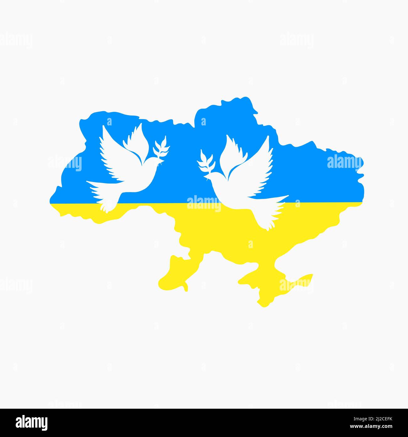 War in ukraine symbols Cut Out Stock Images & Pictures - Alamy