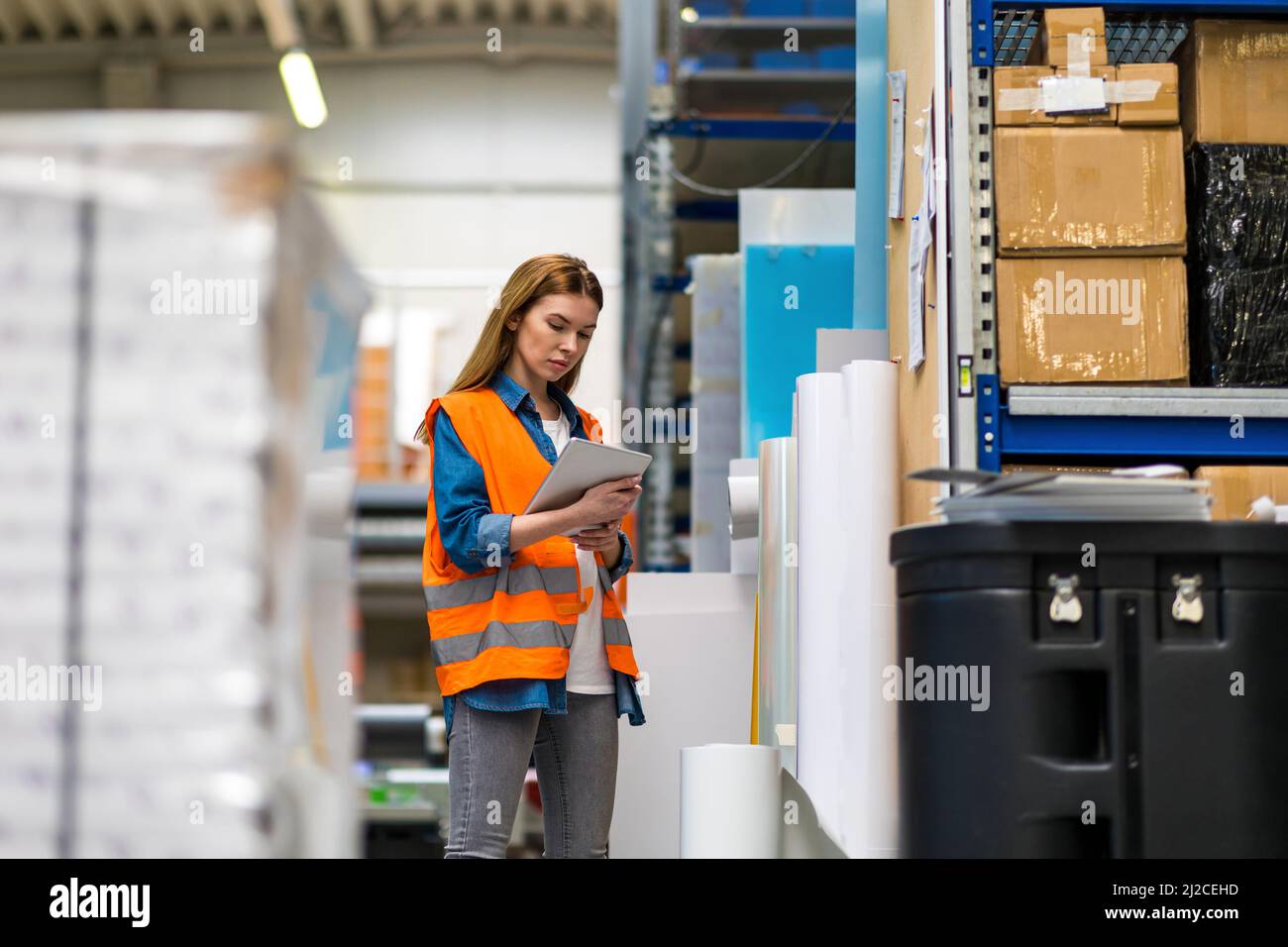 Warehouse digitalization hi-res stock photography and images - Alamy