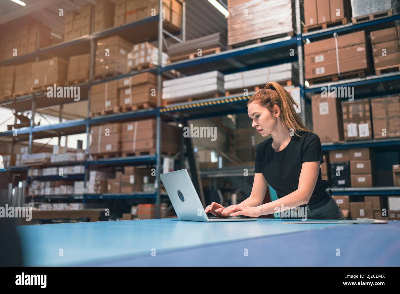 Warehouse workplace hi-res stock photography and images - Alamy