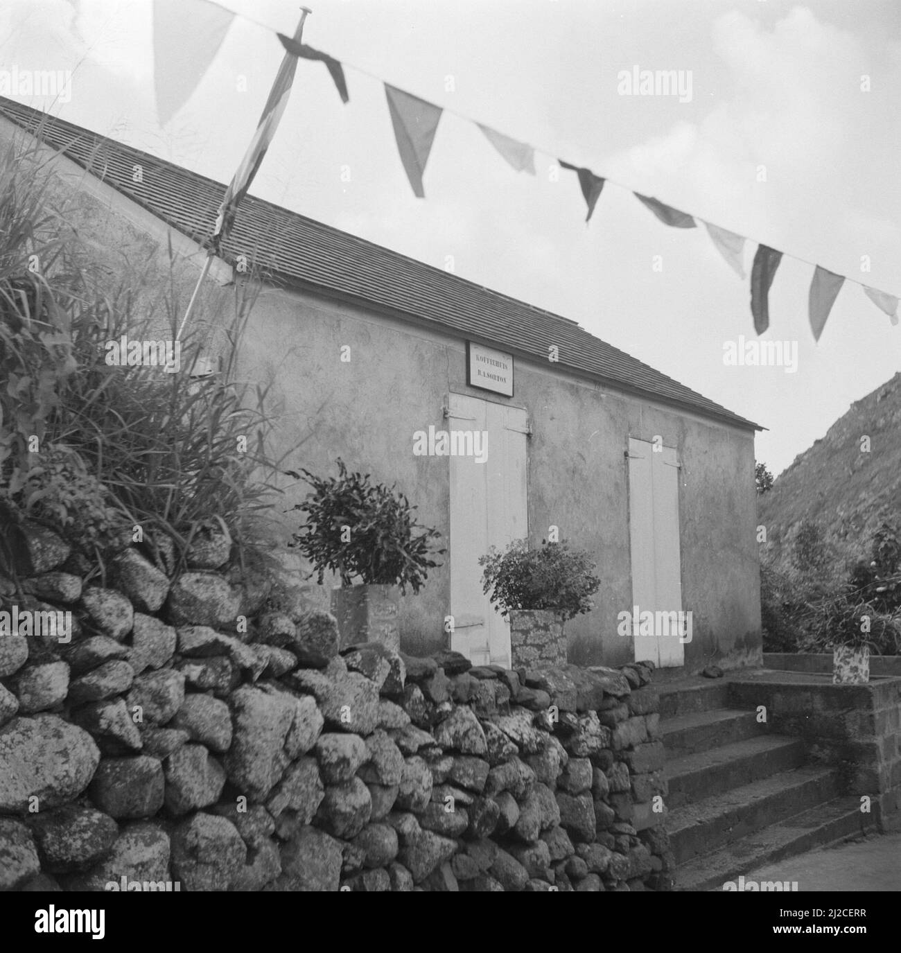 The bottom on saba Black and White Stock Photos & Images - Alamy