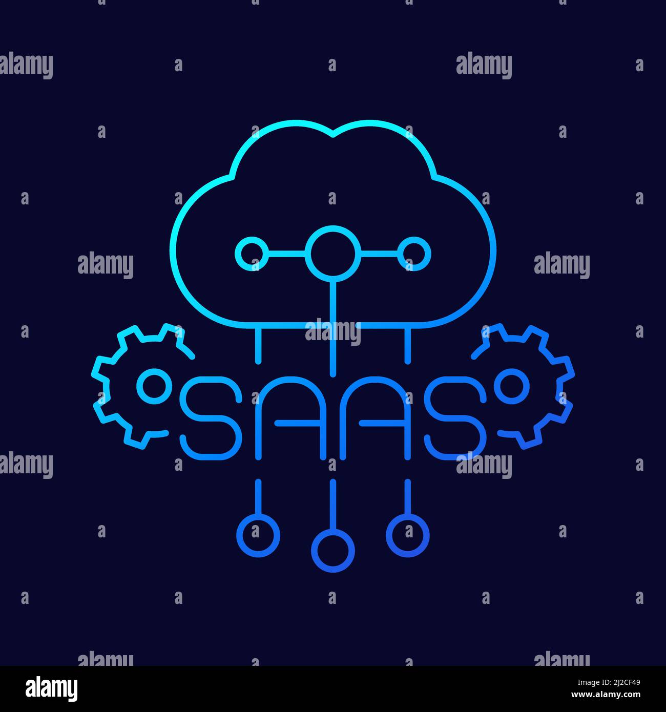 Cloud computing architecture Stock Vector Images - Alamy