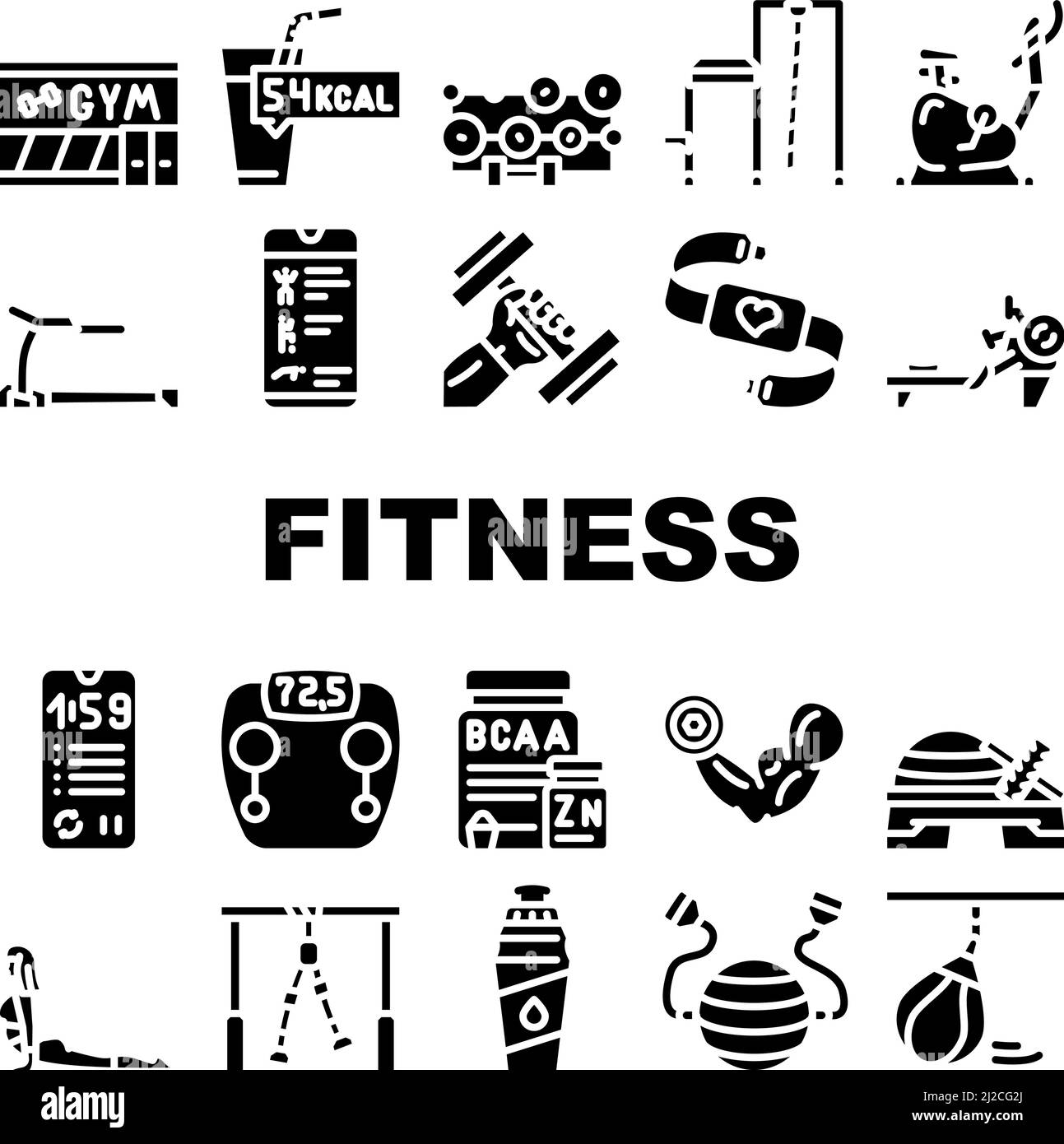 Fitness loops Black and White Stock Photos & Images - Alamy