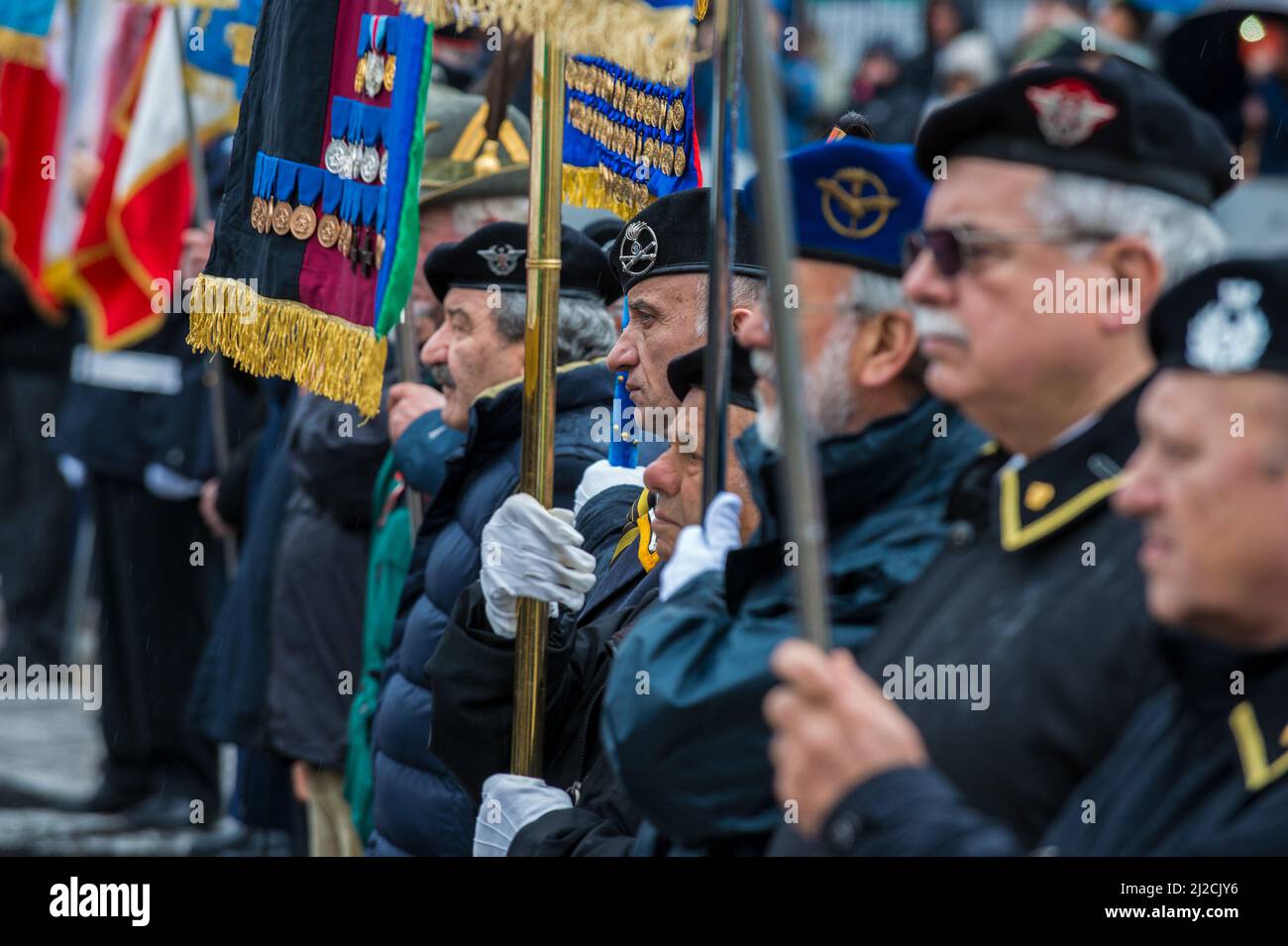 Rome, Italy 17/03/2015: 154th Anniversary of National Unity, Altare ...