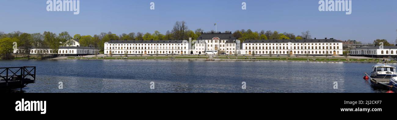 Karlbergs slott i Solna Stock Photo - Alamy