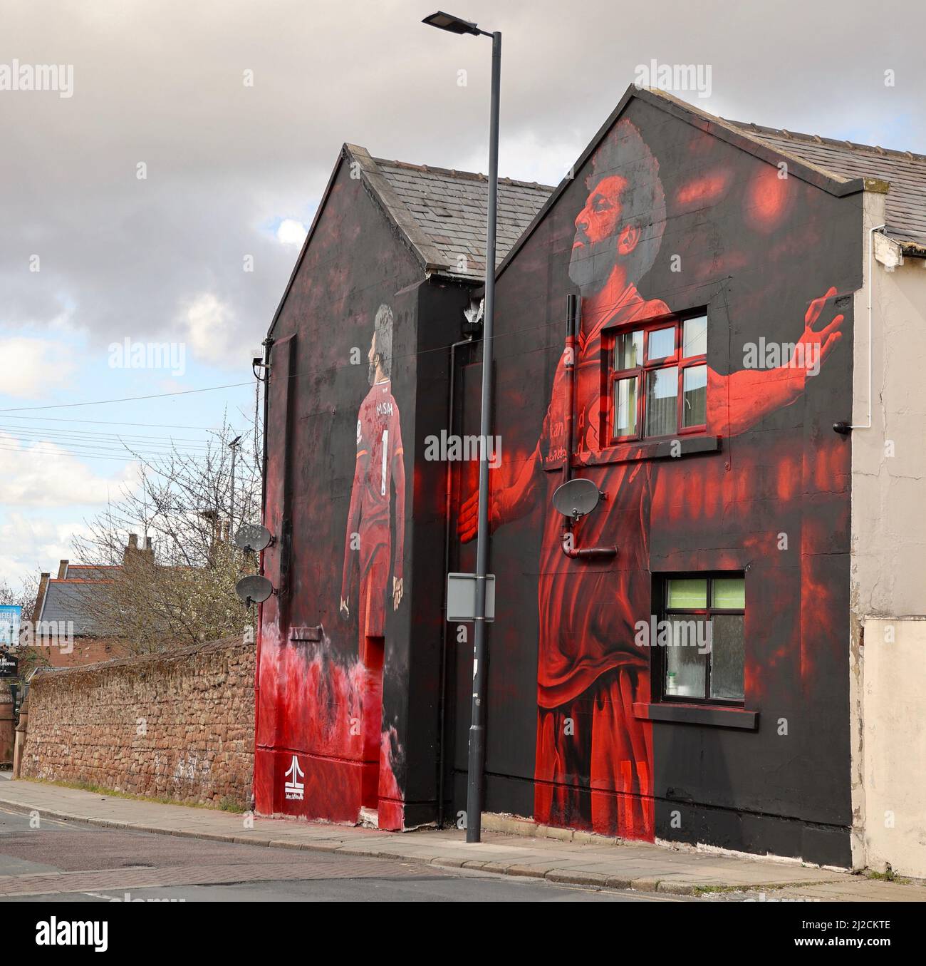 Liverpool Fc Artwork Stock Photo - Alamy