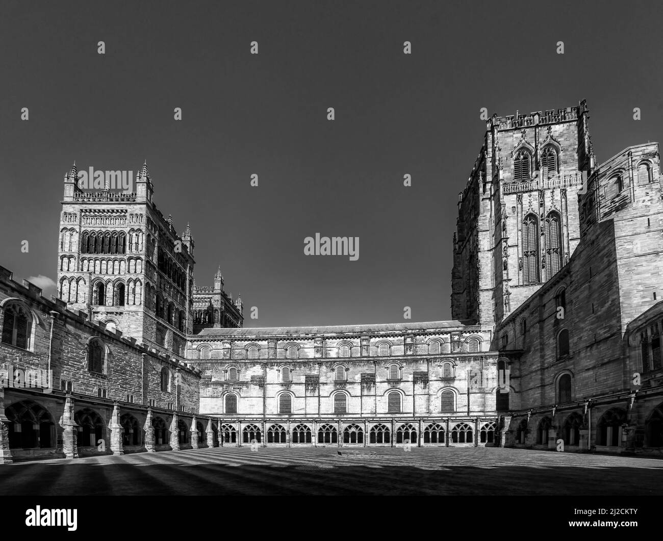 Durham cathedral in monochrome hi-res stock photography and images - Alamy