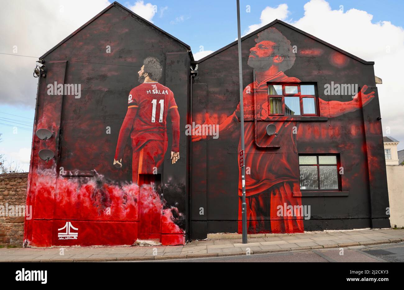 Liverpool Fc Artwork Stock Photo - Alamy
