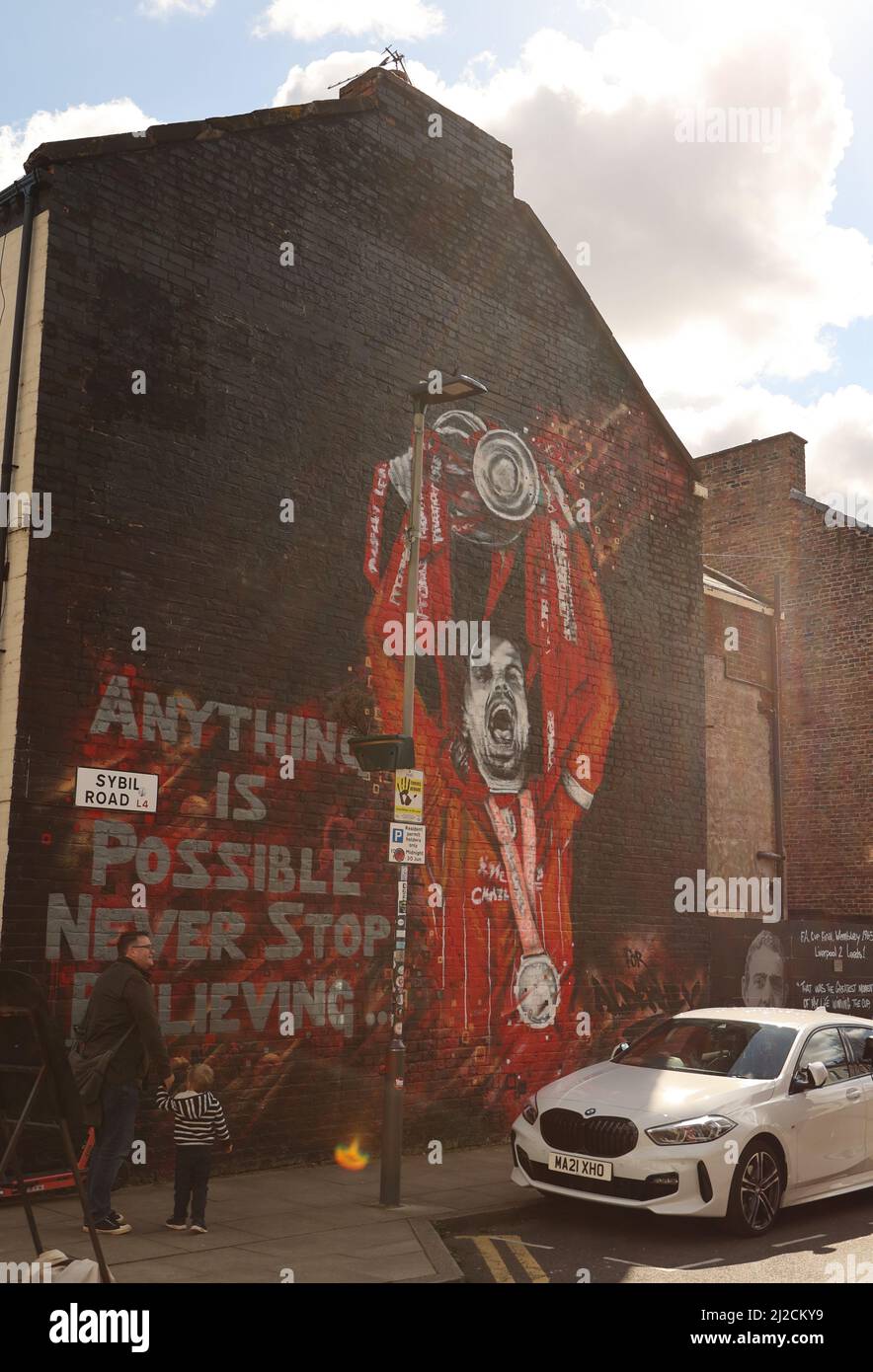 Liverpool Fc Artwork Stock Photo - Alamy