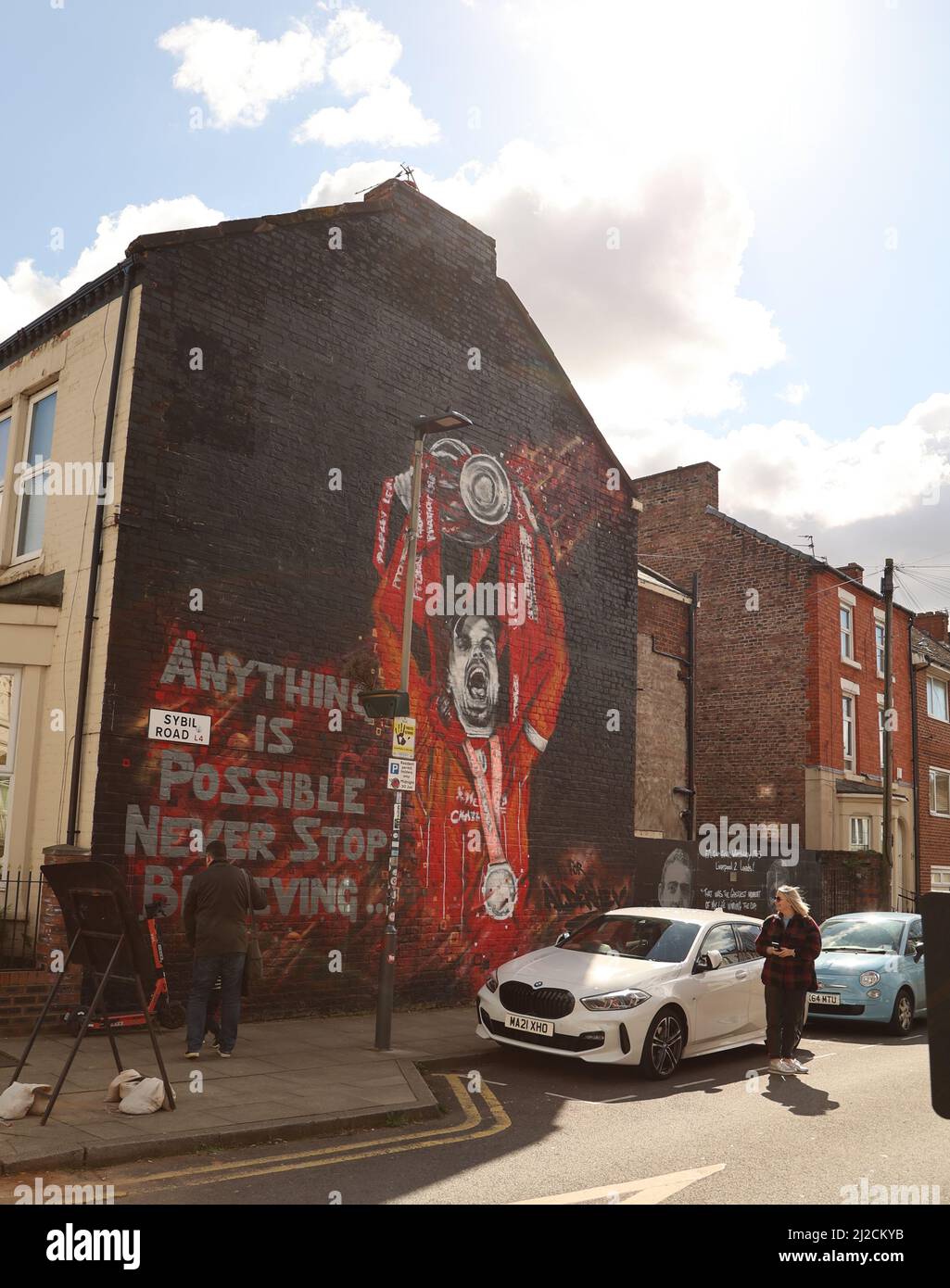 Liverpool Fc Artwork Stock Photo - Alamy