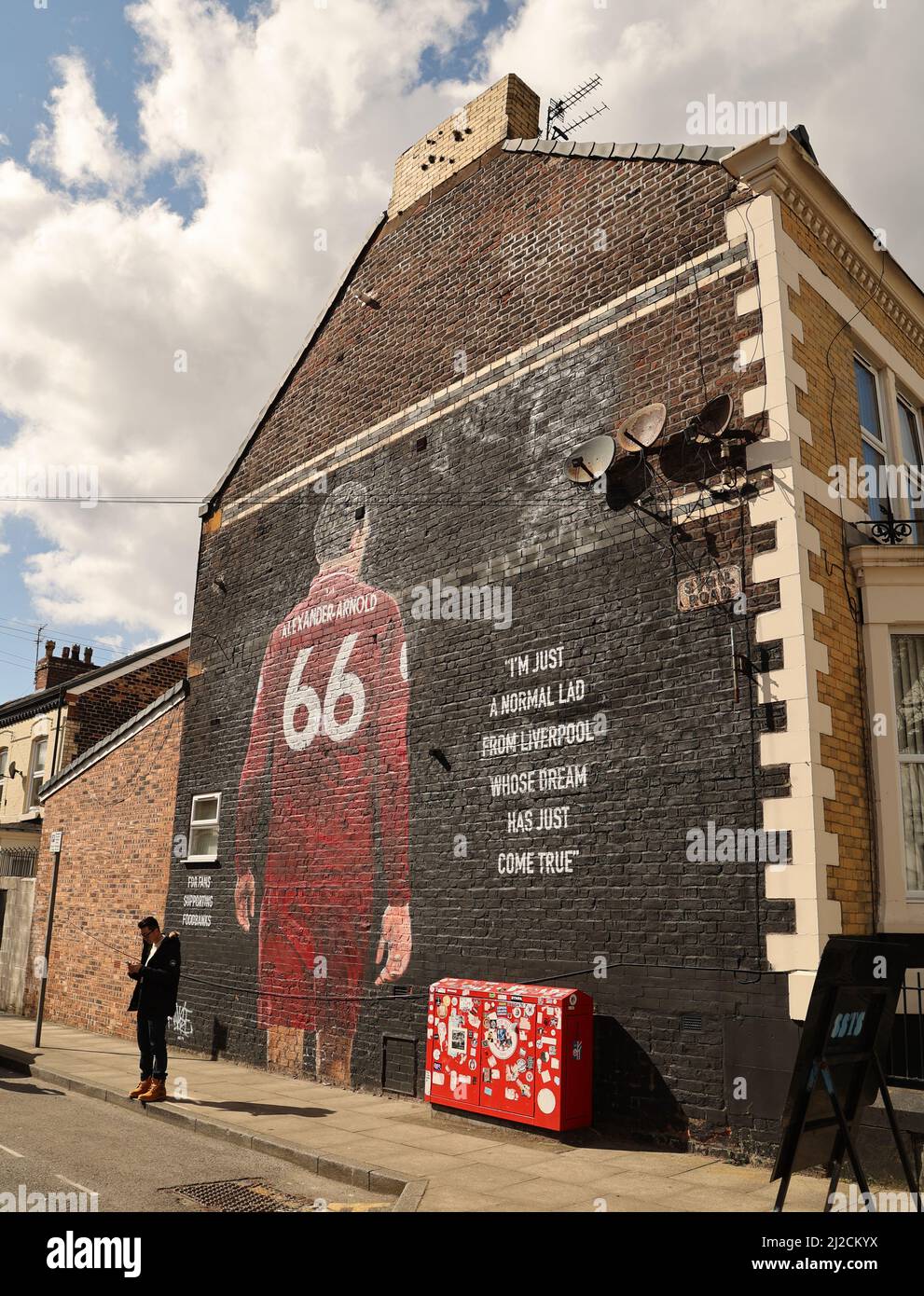 Liverpool Fc Artwork Stock Photo - Alamy