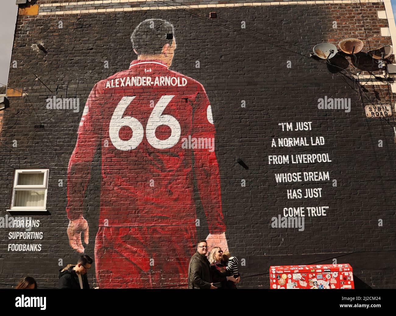 Liverpool Fc Artwork Stock Photo - Alamy