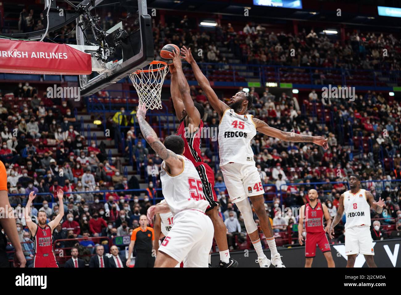 Mediolanum Forum, Milan, Italy, March 31, 2022, Kyle Hines (AX Armani ...