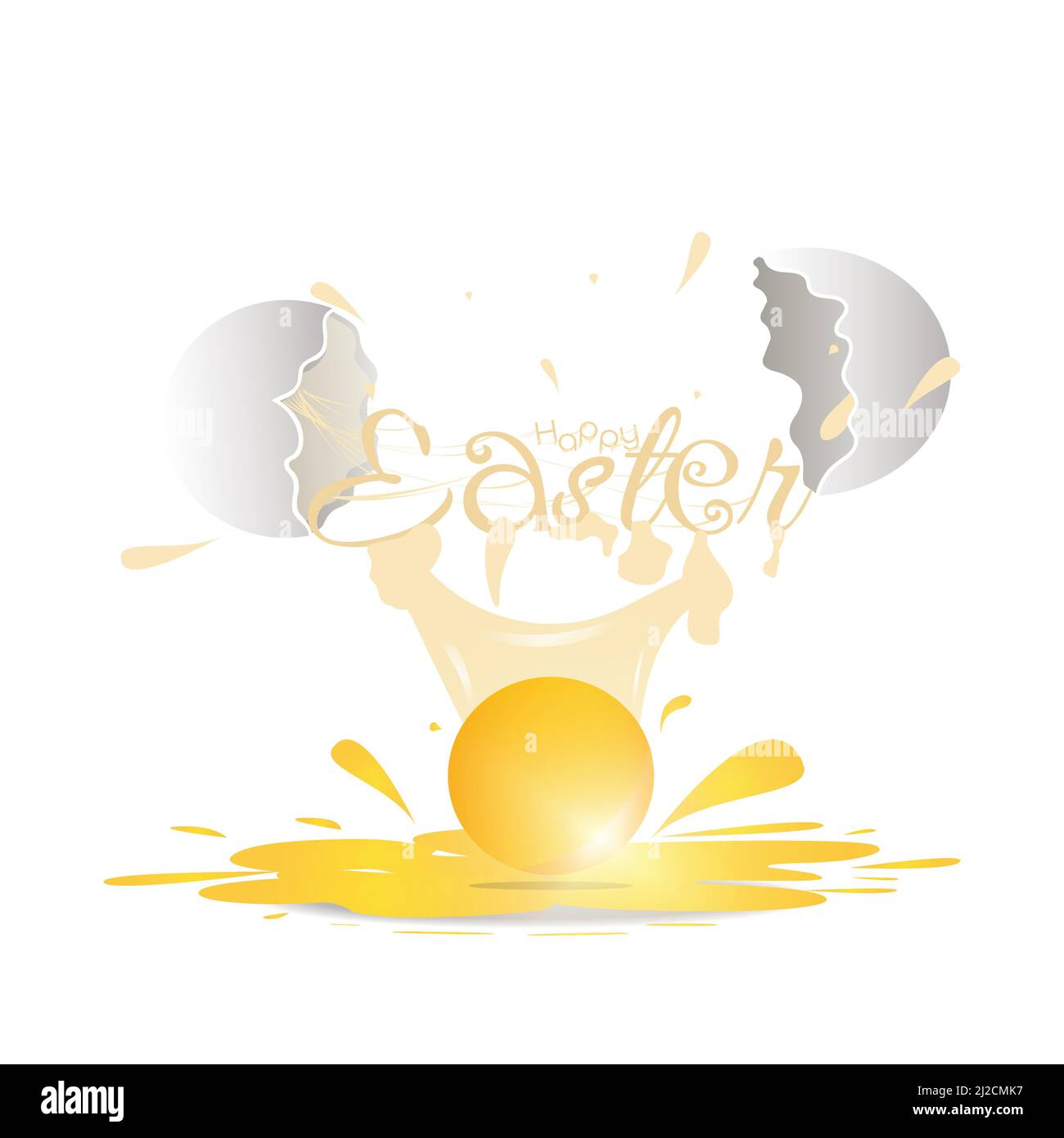 Egg splash Stock Vector Images - Alamy