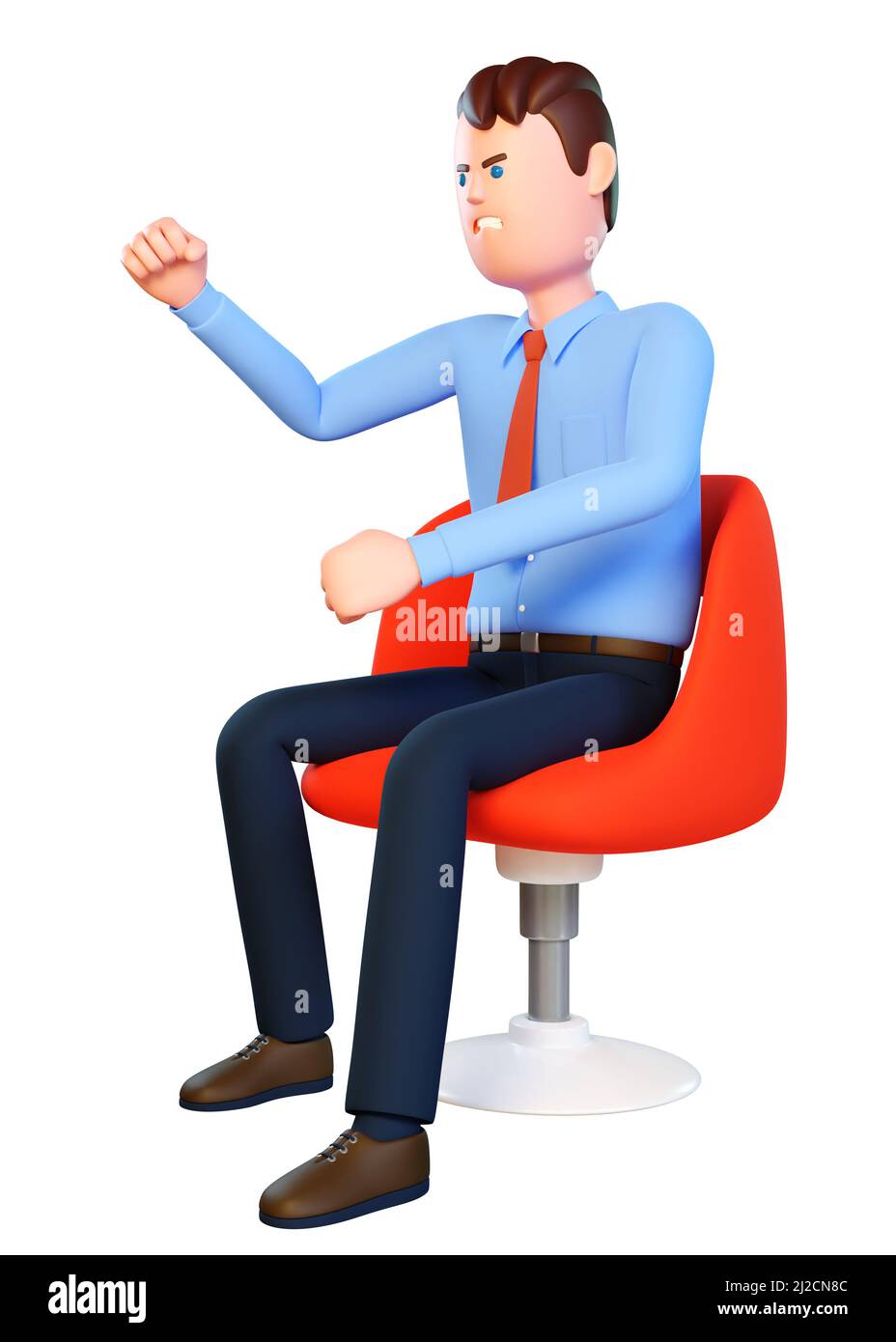 Person armchair angry hi-res stock photography and images - Alamy