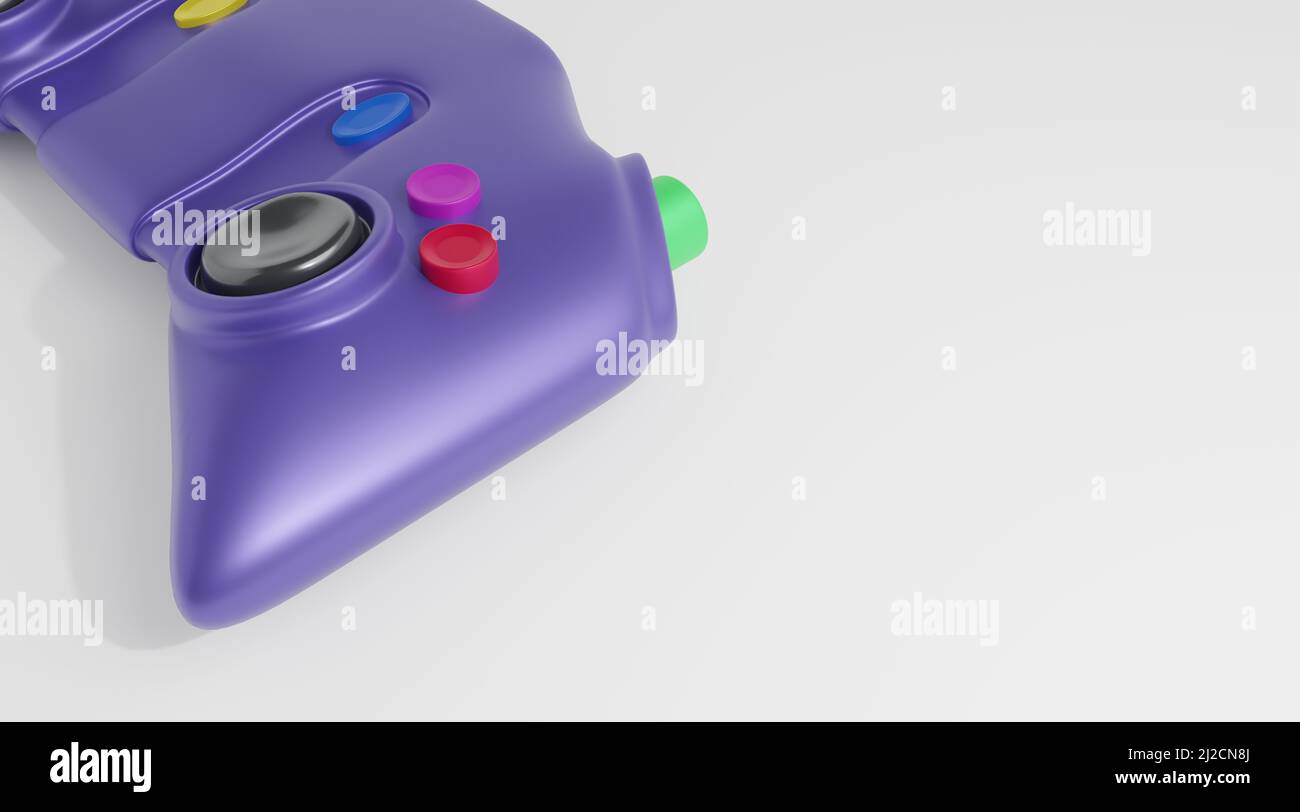 Modern video game controller - Gamepad Stock Photo - Alamy