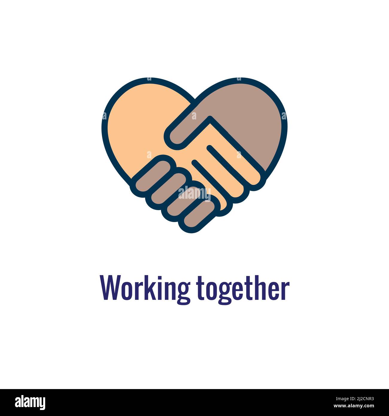 Social or Society Icon showing image for social change and investment ...