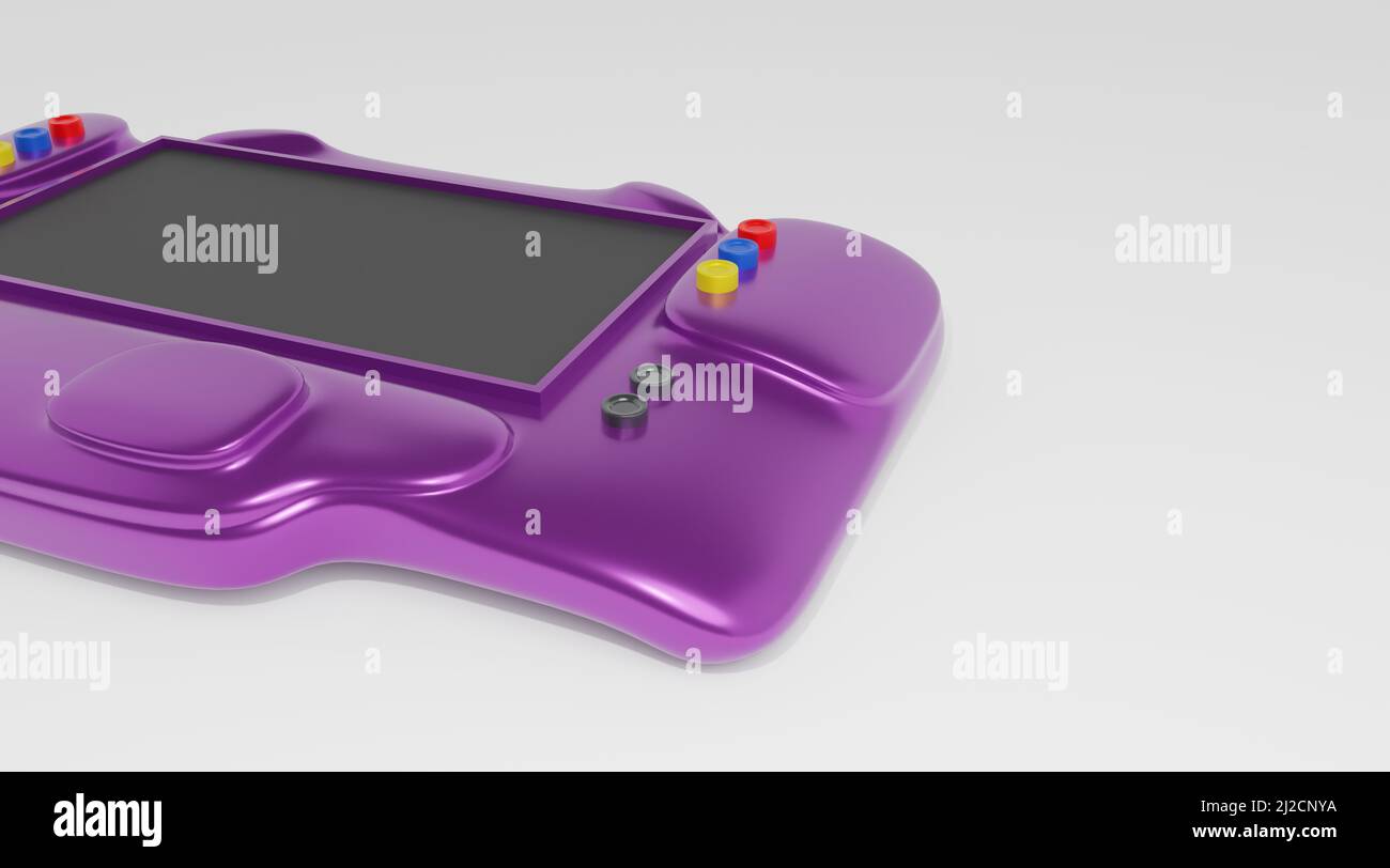 Handheld video game device Stock Photo - Alamy