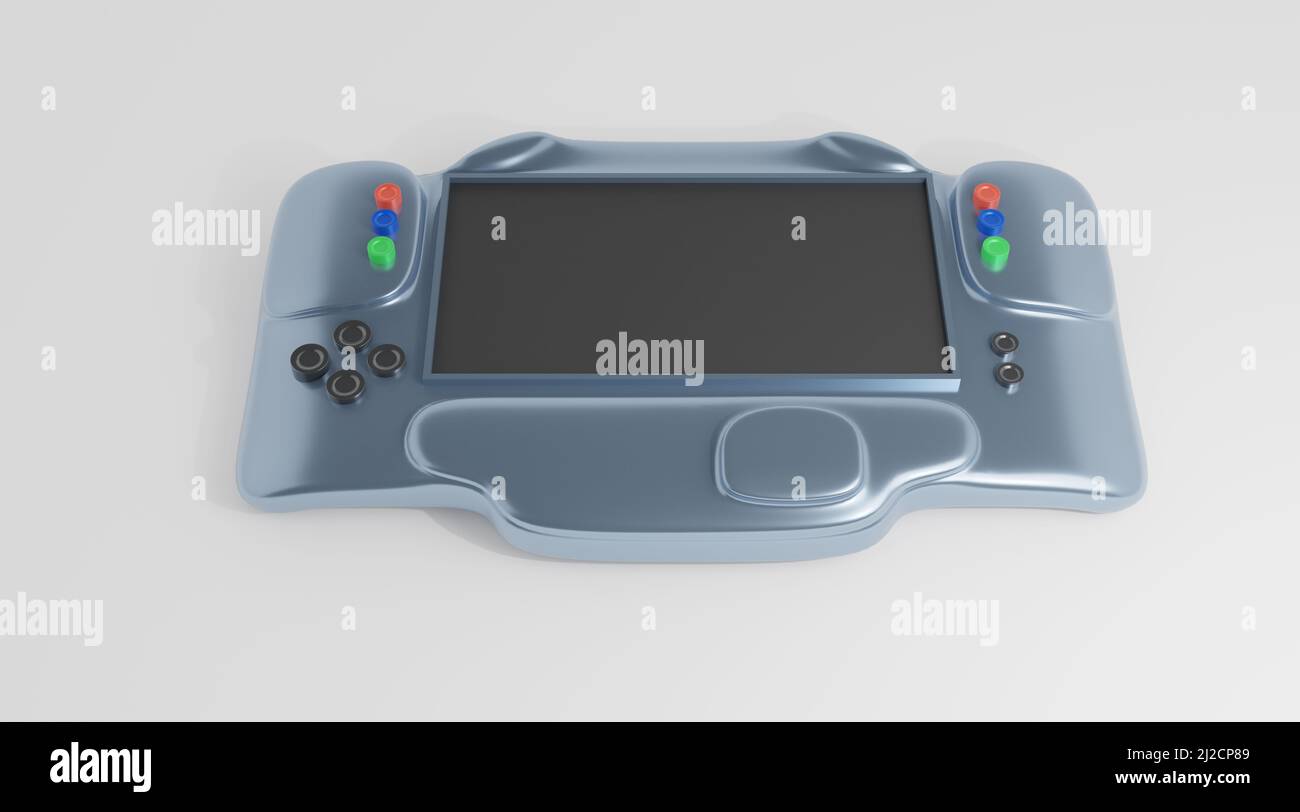 Handheld video game device Stock Photo - Alamy