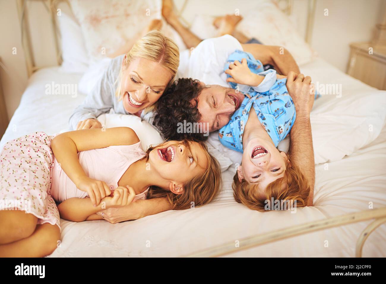 Theyre a family that knows all about having fun. Cropped shot of a ...