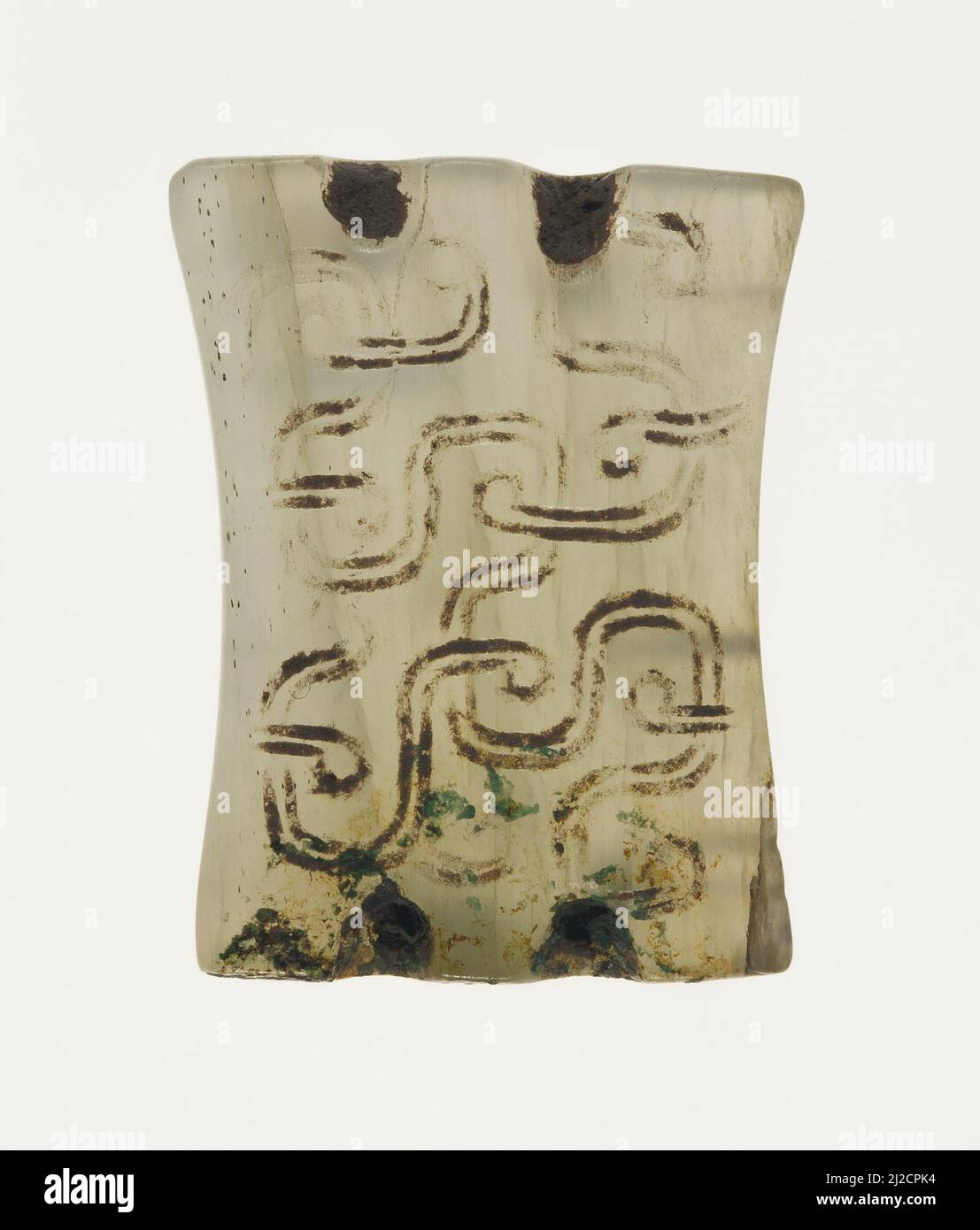 Plaque with Interlinked Scrolls 700 BCE - 600 BCE Origin: China ...