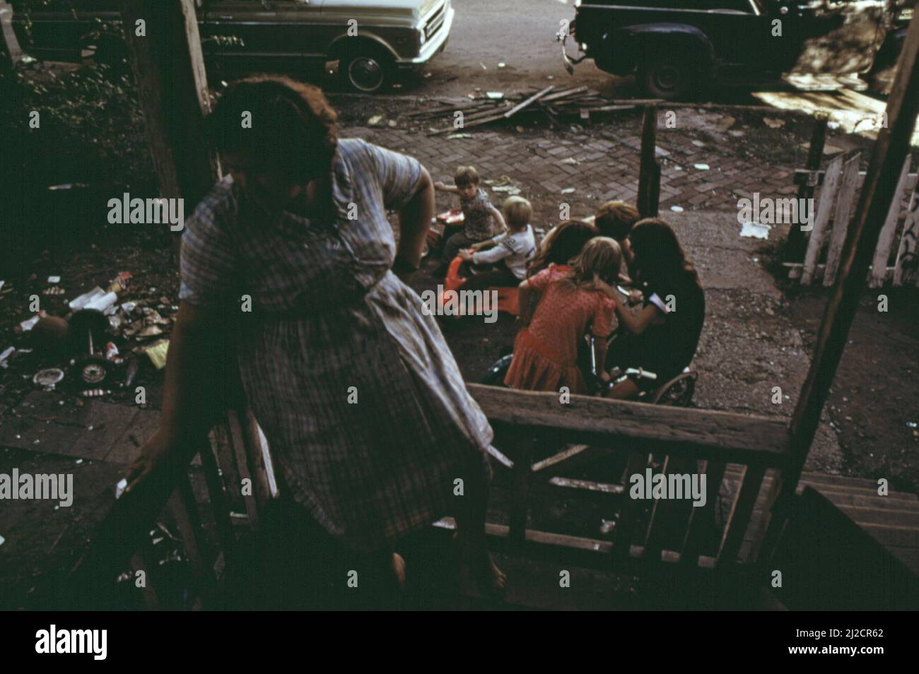 The Watkins of Mulkey Square, a family of eleven, live in the 1600 ...