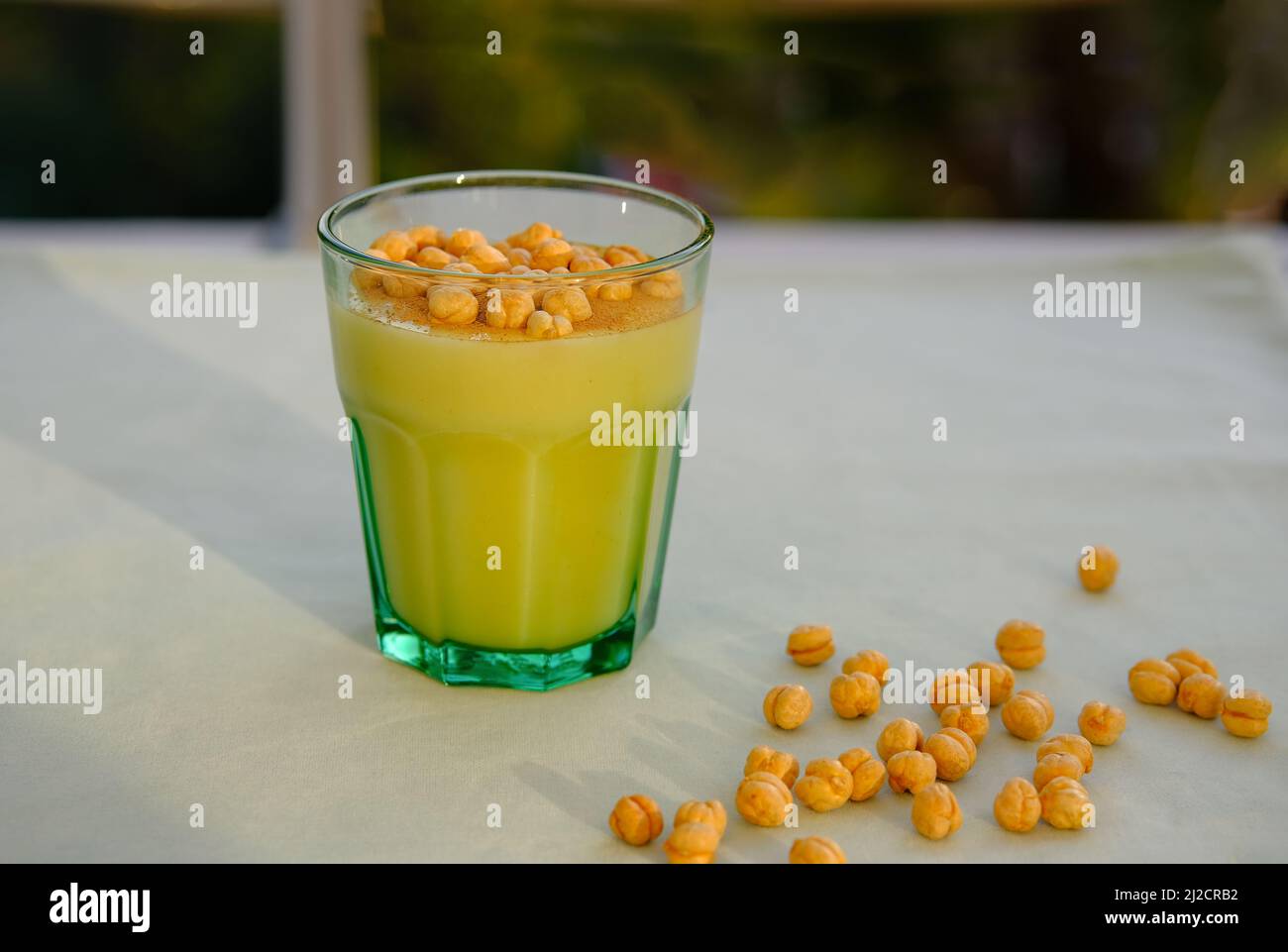 Boza or bosa, traditional fermented Turkish beverage Stock Photo - Alamy