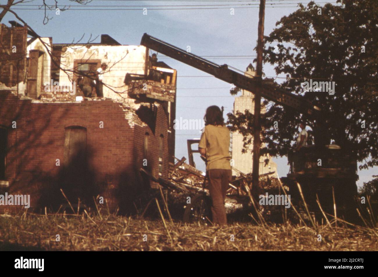 Mulkey square demolition hi-res stock photography and images - Alamy