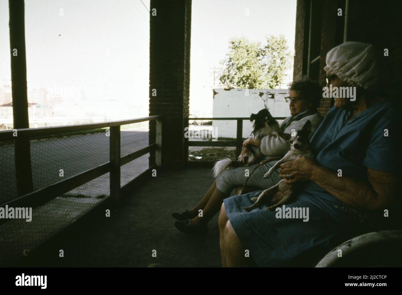 Elderly residents of this building in the west 700 block of 16th Street ...