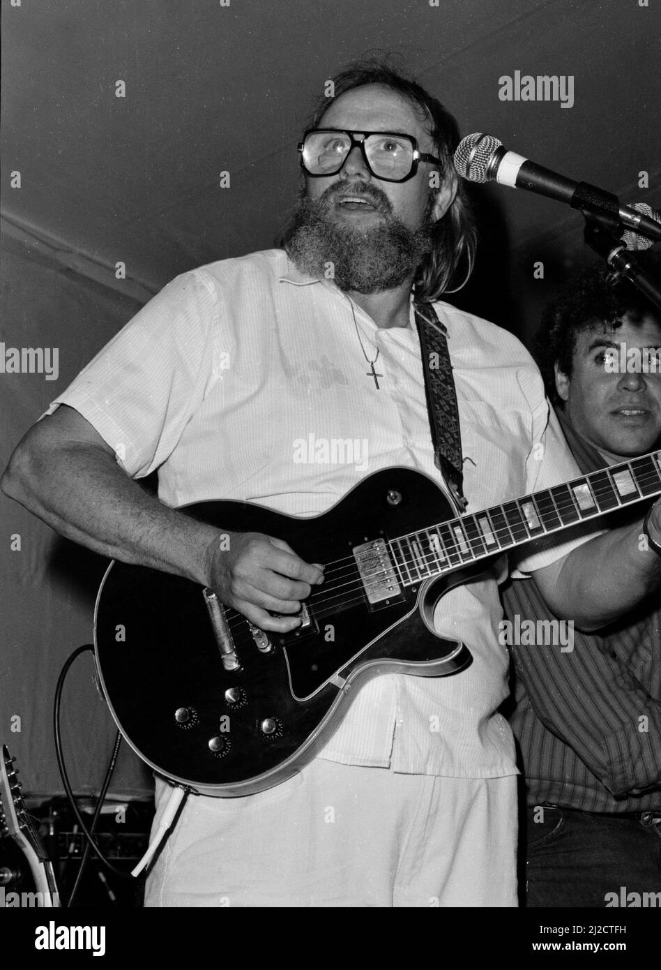 Charlie Daniels performs ACM after Golf tournament dinner, 1980 Credit ...