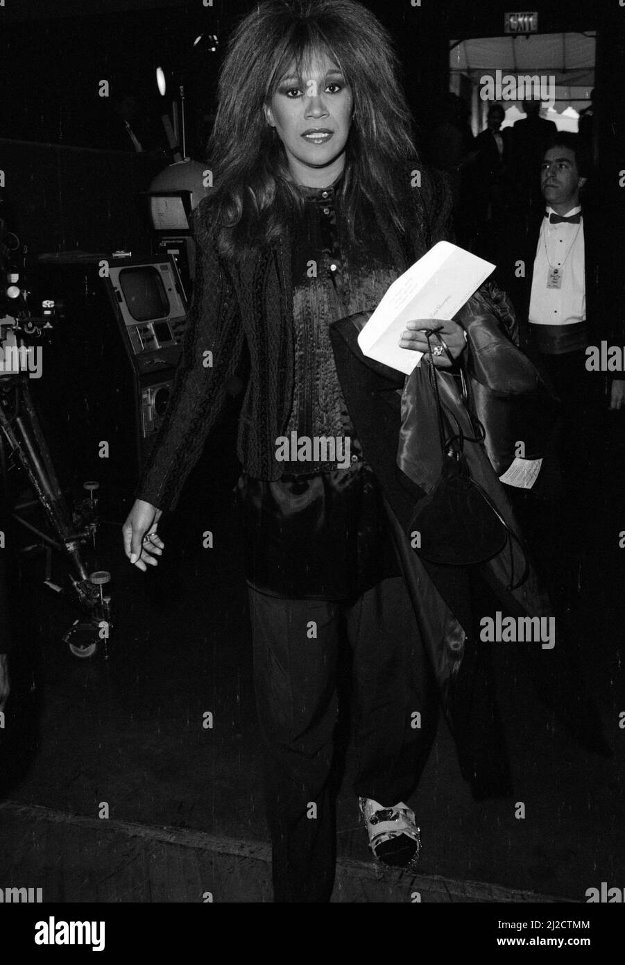 Bonnie Pointer of the Pointer Sisters at the American Music Awards ...