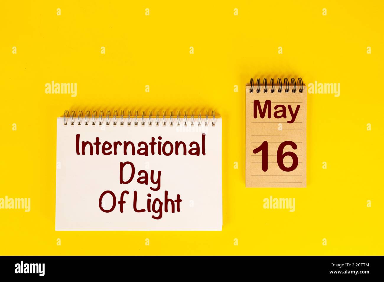 The celebration of the International Day of Light the May 16 Stock ...