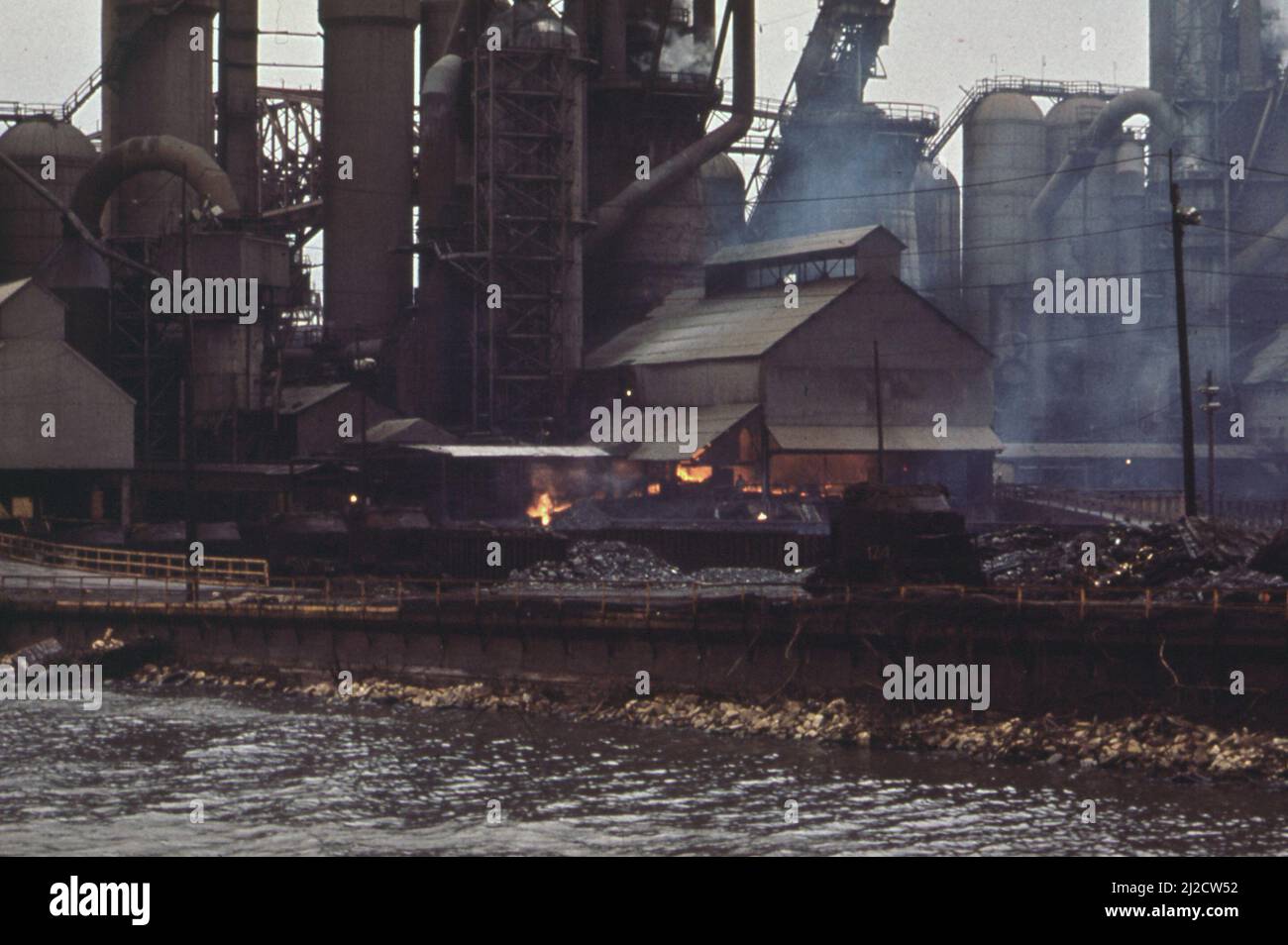 1970's steel mill america hi-res stock photography and images - Alamy