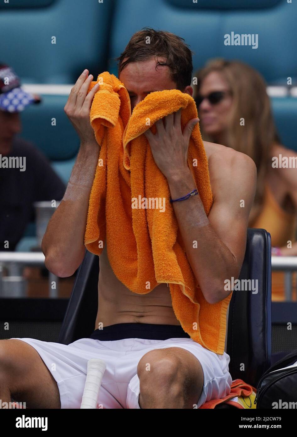 Miami Gardens FL, USA. 31st Mar, 2022. Hubert Hurkacz Vs Daniil ...