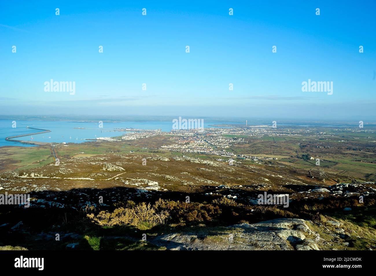 Holyhead Mountain, Anglesey Stock Photo - Alamy