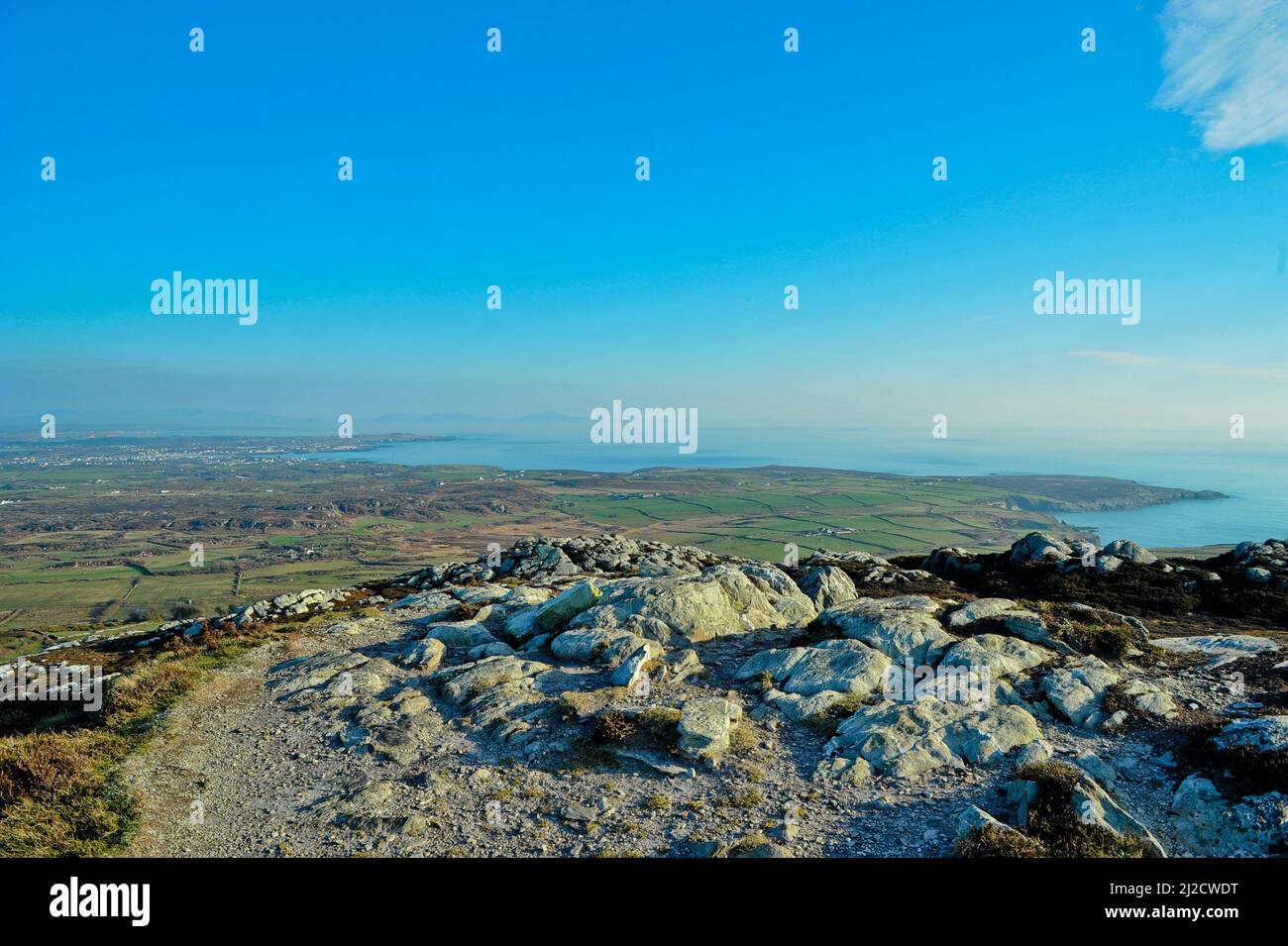 Holyhead Mountain, Anglesey Stock Photo - Alamy