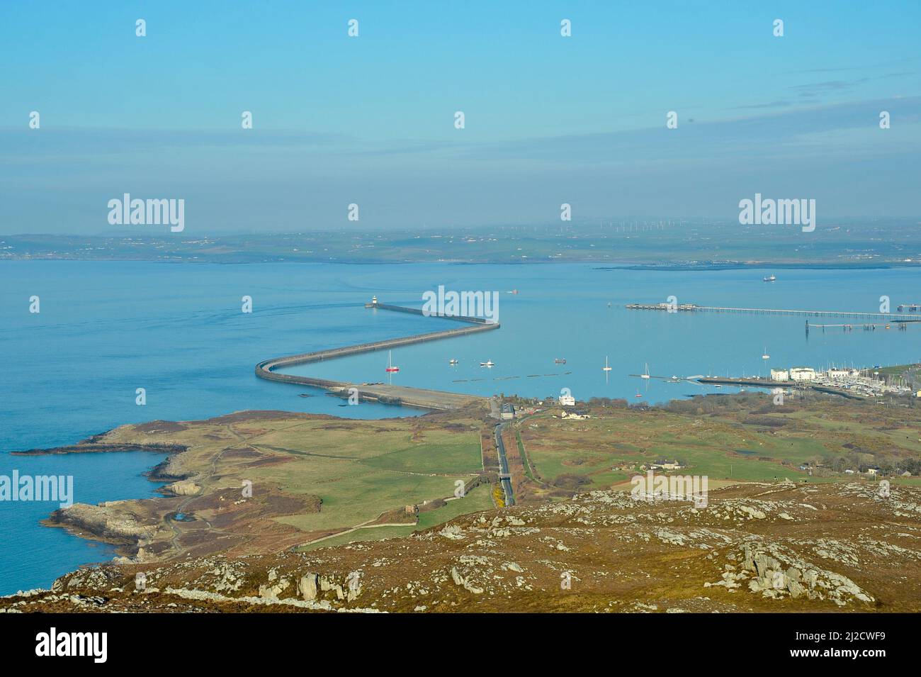 Holyhead Mountain, Anglesey Stock Photo - Alamy