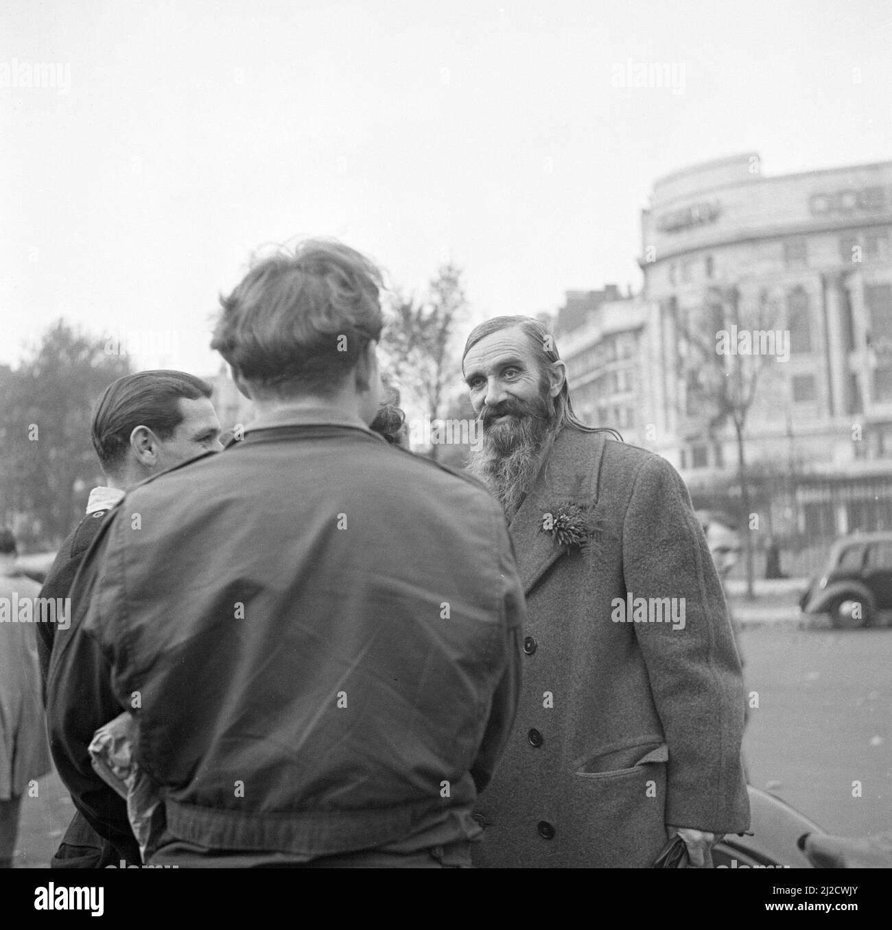 Men at the Hyde Park ca: 1947 Stock Photo - Alamy