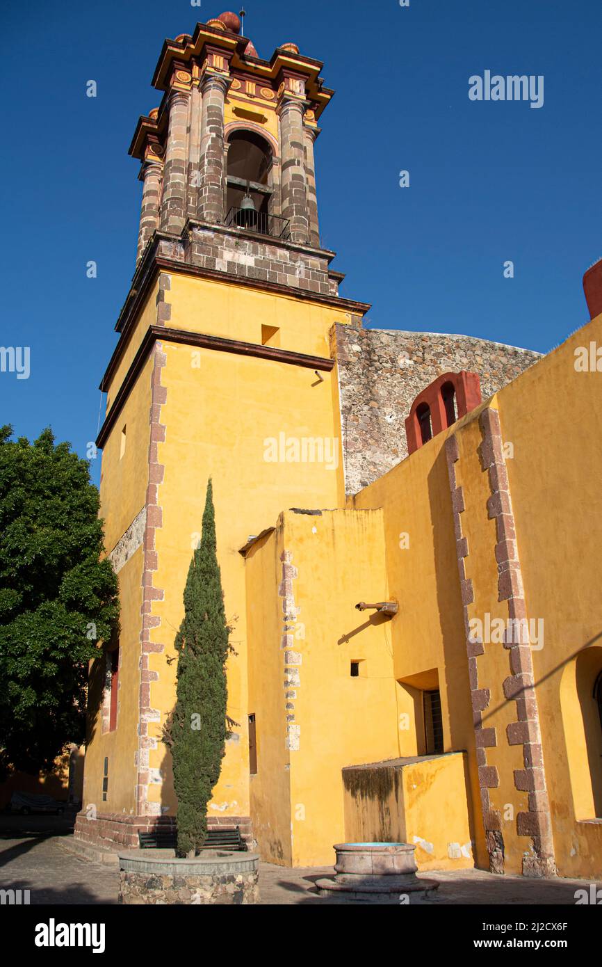 Templo de La Monja, San Miguel de Allende, Guanajuato, Mexico Stock ...