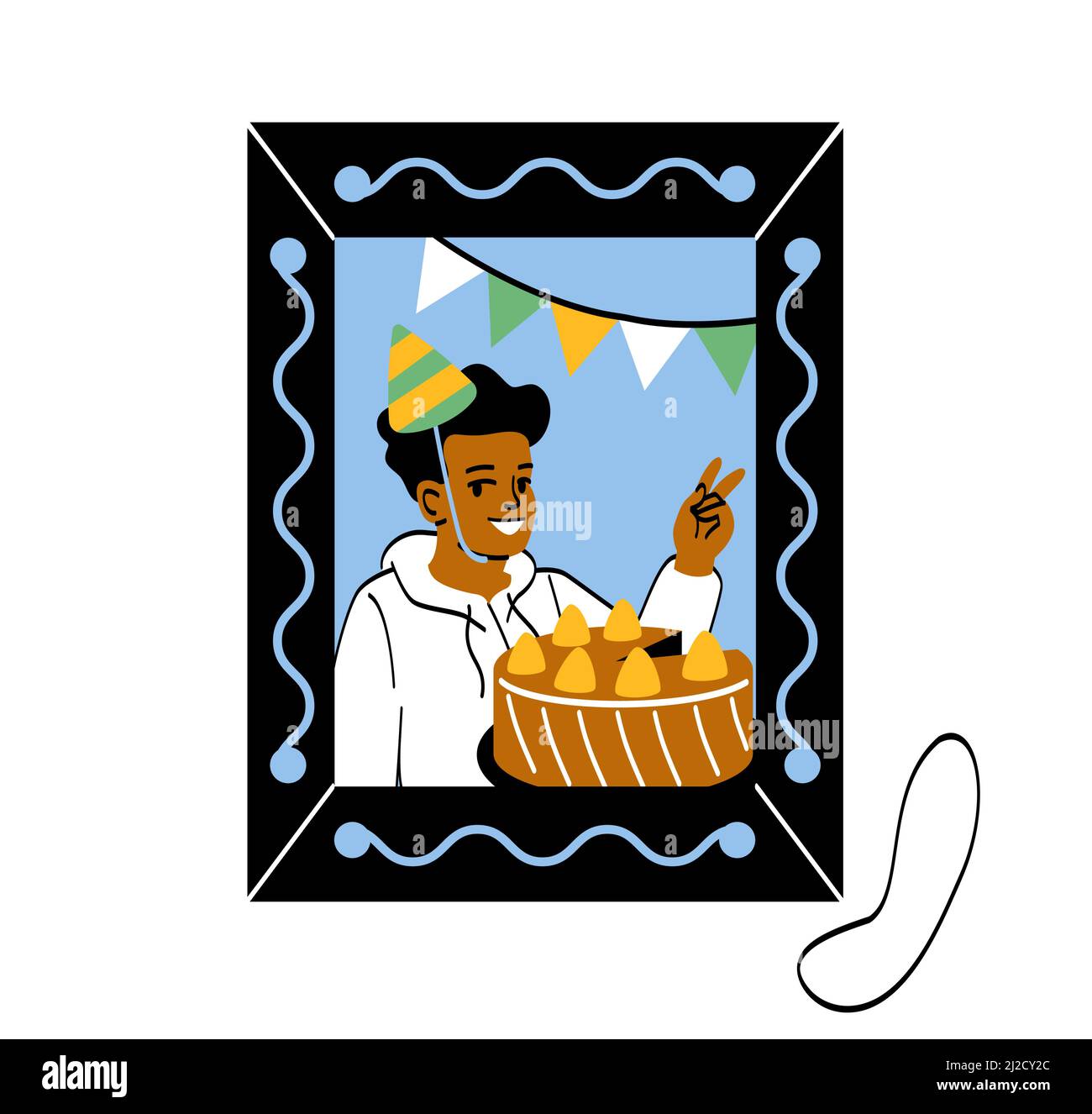 Family portrait in art Cut Out Stock Images & Pictures - Alamy