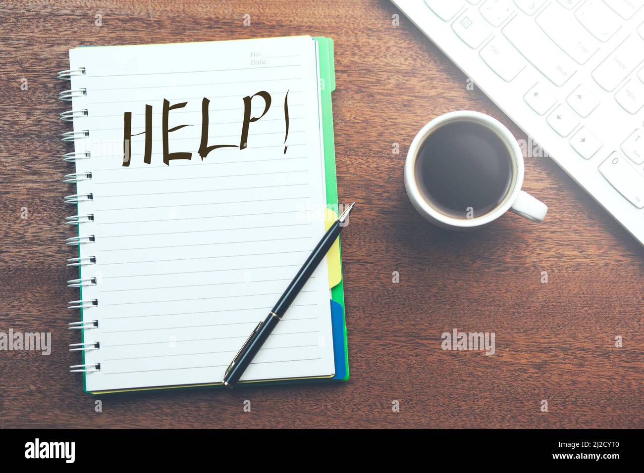 Keyboard writing help hi-res stock photography and images - Alamy