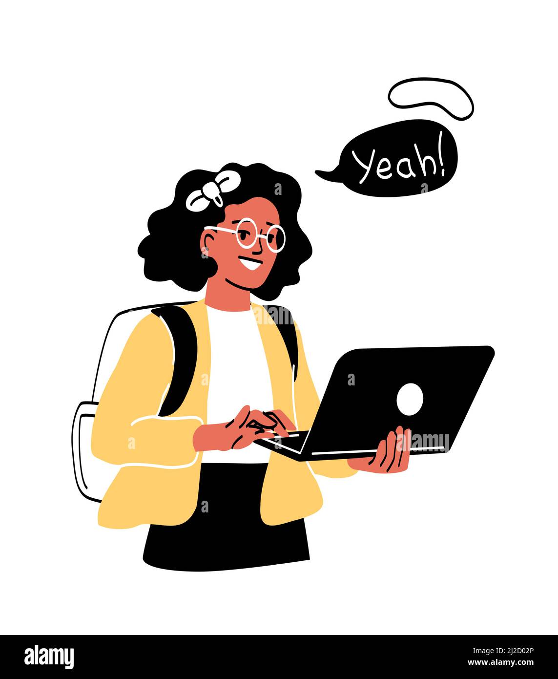 Kids using gadgets Stock Vector Image & Art - Alamy