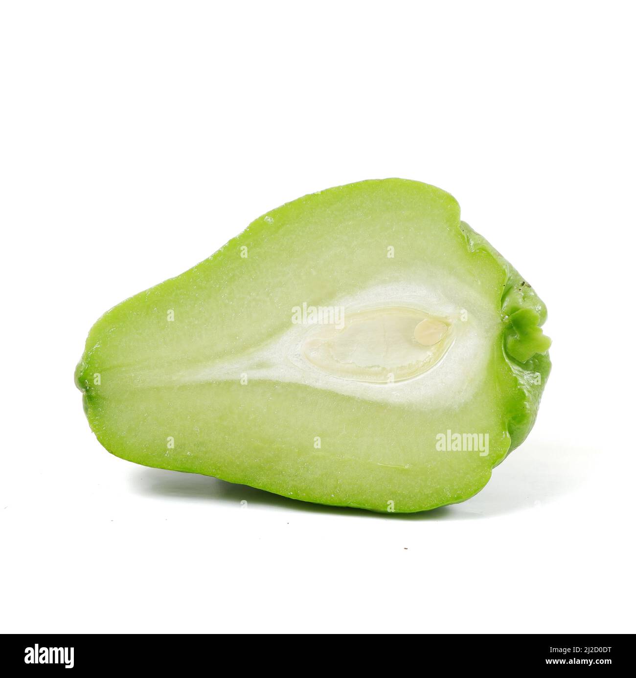 Ripe chayote fruit Cut Out Stock Images & Pictures - Alamy