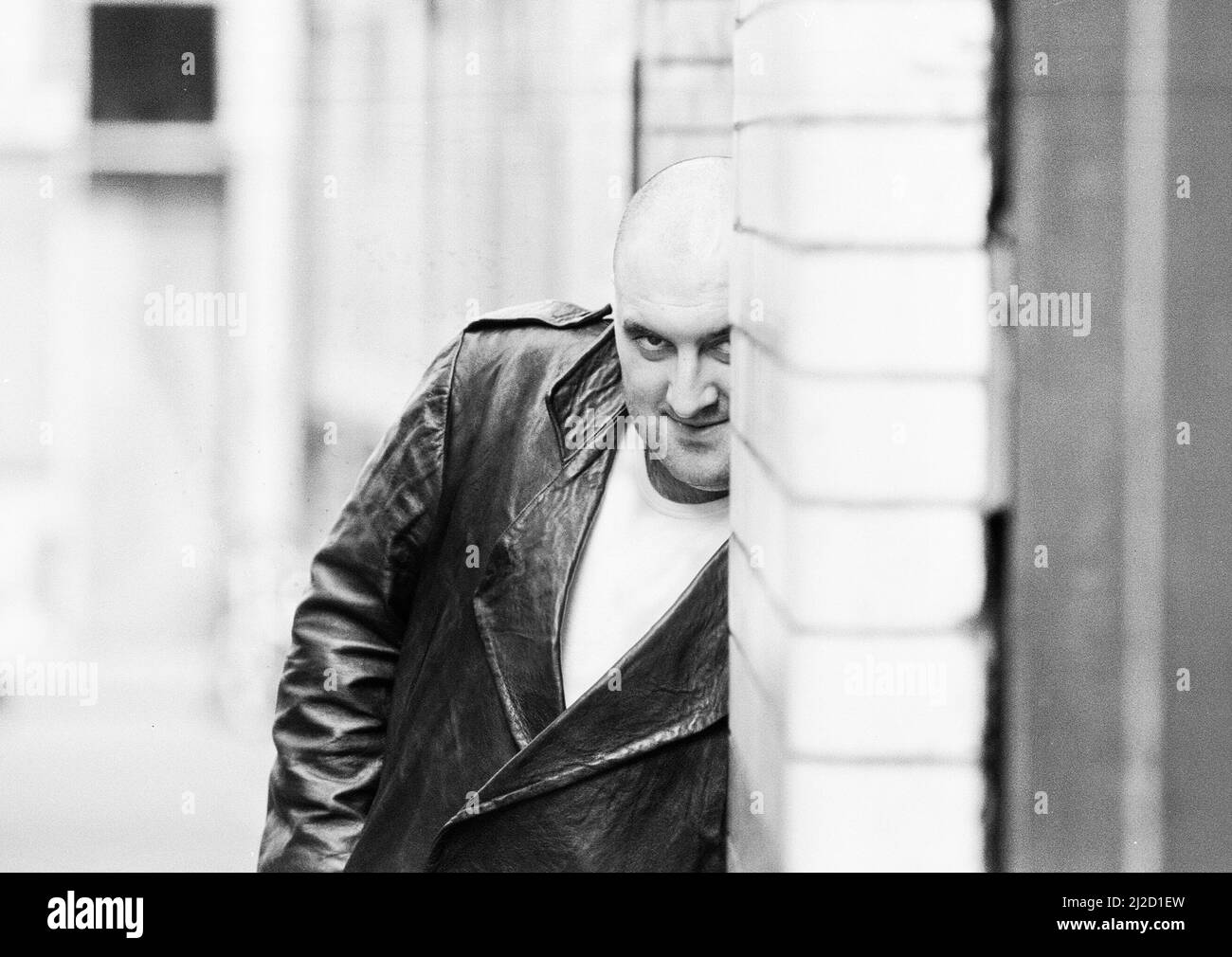 Liverpudlian comedian Alexei Sayle who starred in the BBC television ...