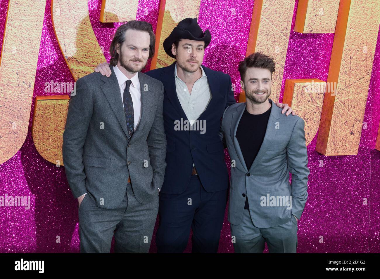 London, UK. 31st March, 2022. Directors Adam Nee (L) and Aaron Nee (C ...