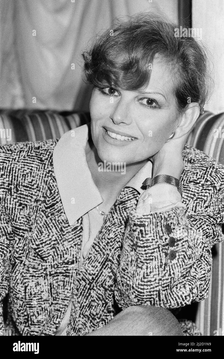 Claudia Cardinale, Italian actress in London to promote her latest film ...
