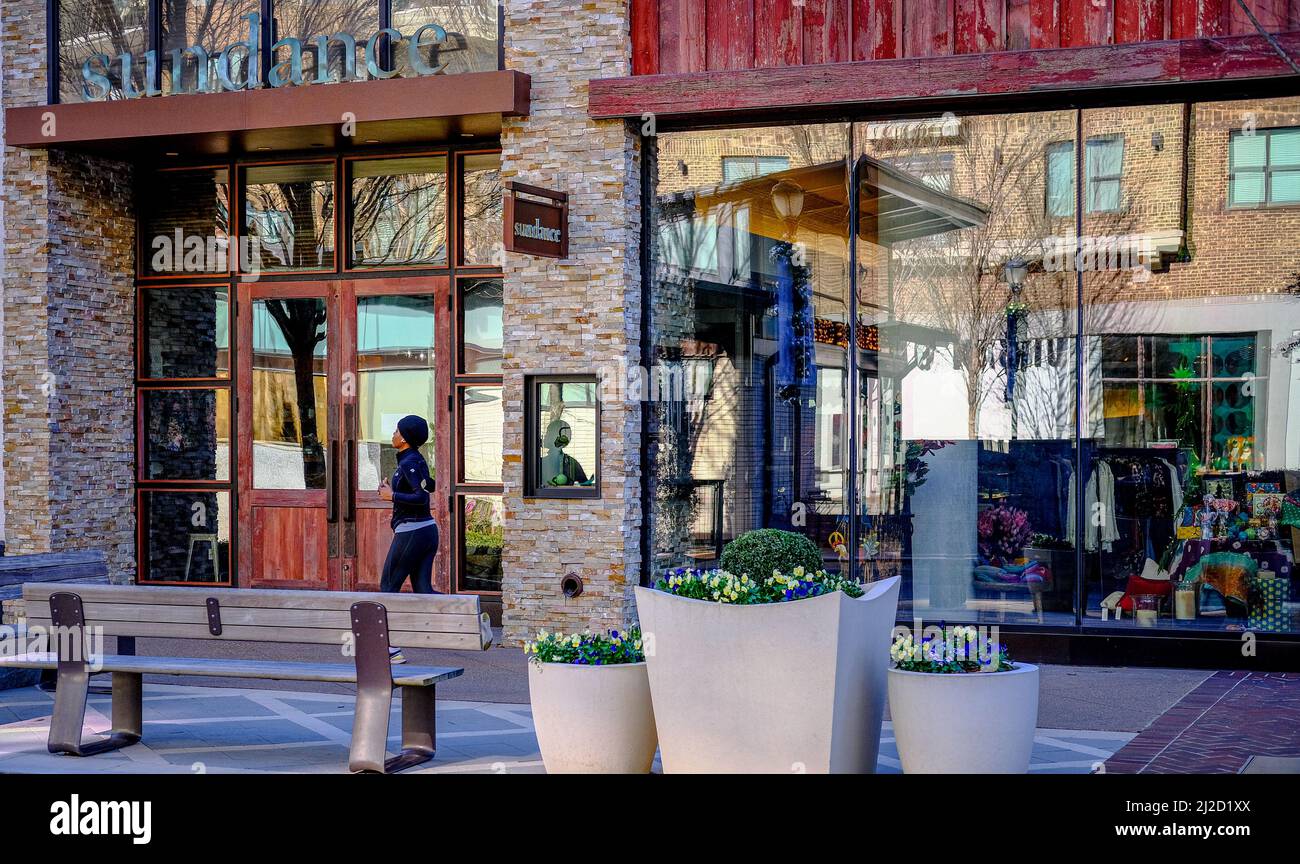 ALPHARETTA, GEORGIA - December 12, 2021: Avalon is a mixed-use ...