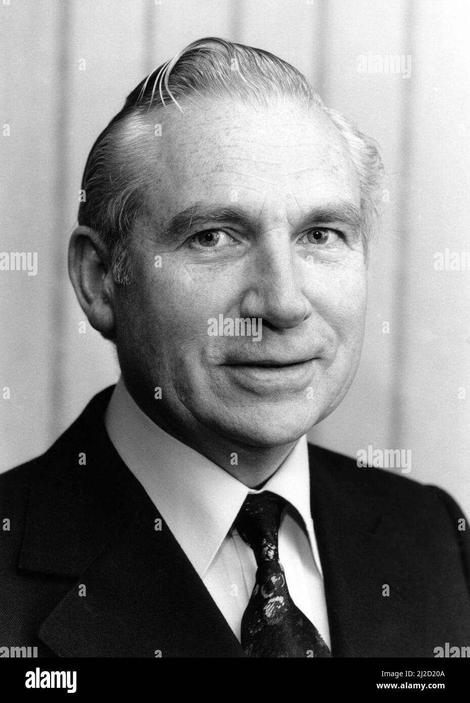 A portrait of Derek Webster former Managing Director of The Daily ...